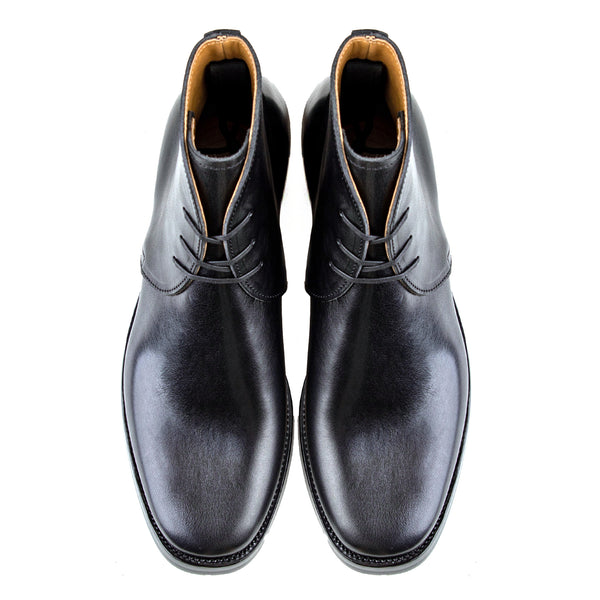 George Boots -Black Bull Hide - xbxs®boots factory – xbxsboots