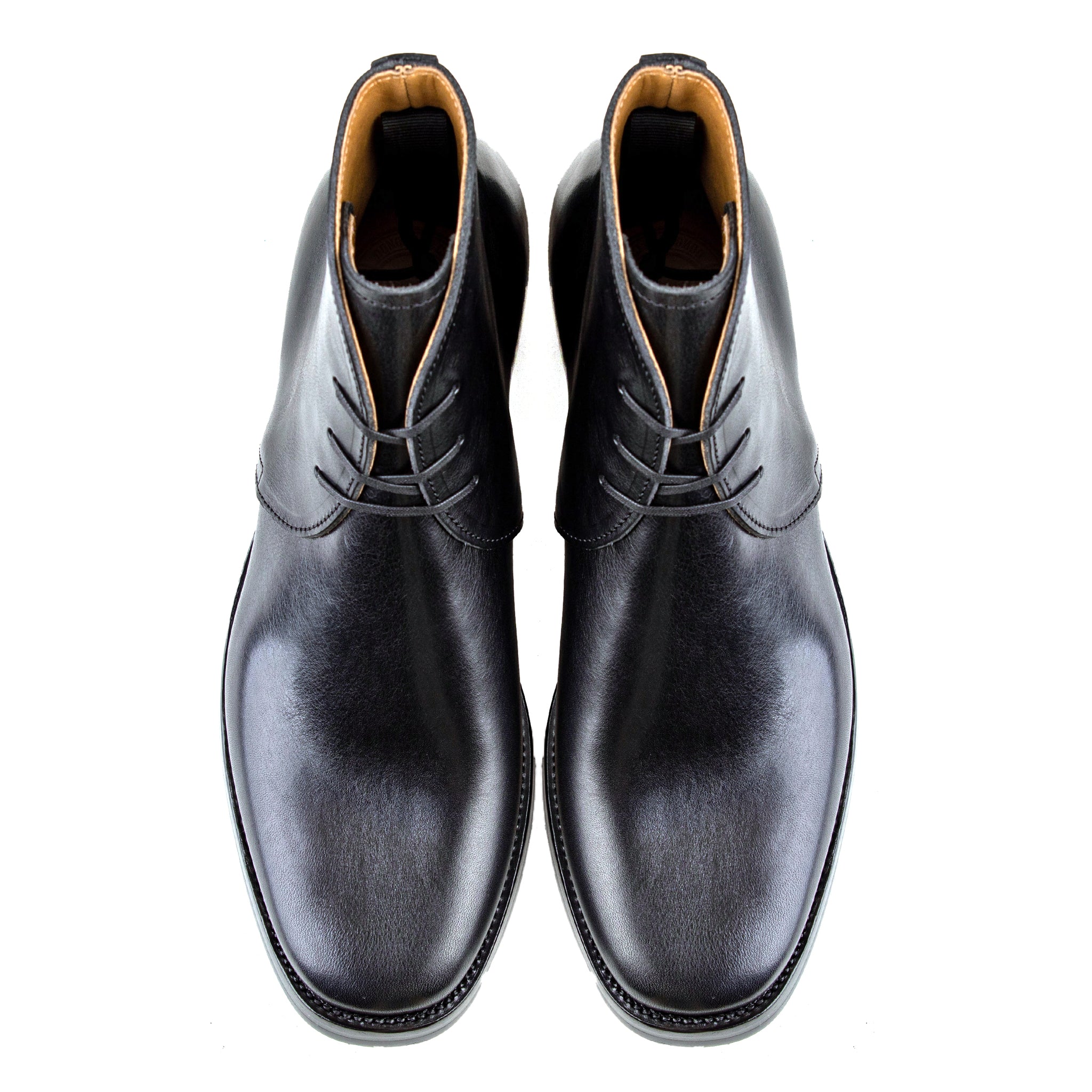 George Boots -Black Bull Hide - xbxs®boots factory – xbxsboots