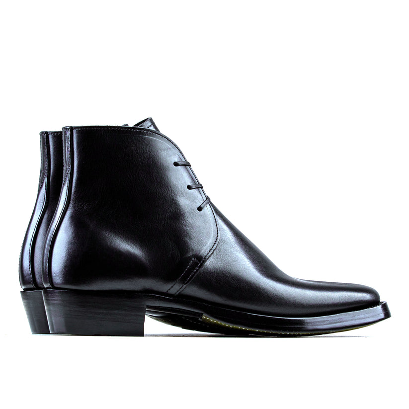 George Boots -Black Bull Hide - xbxs®boots factory – xbxsboots