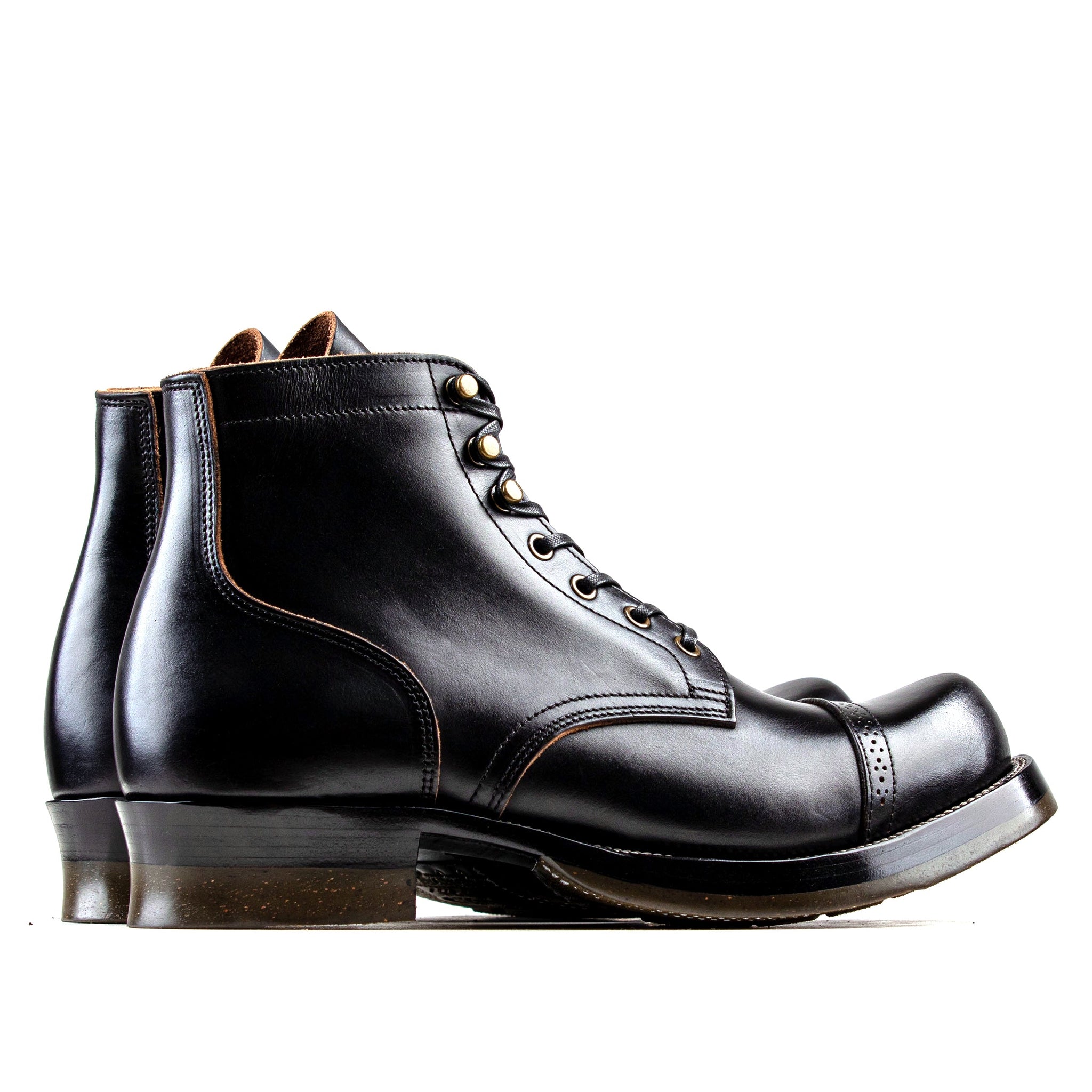 Miner Boots - Black Chromexcel - xbxs®boots factory – xbxsboots
