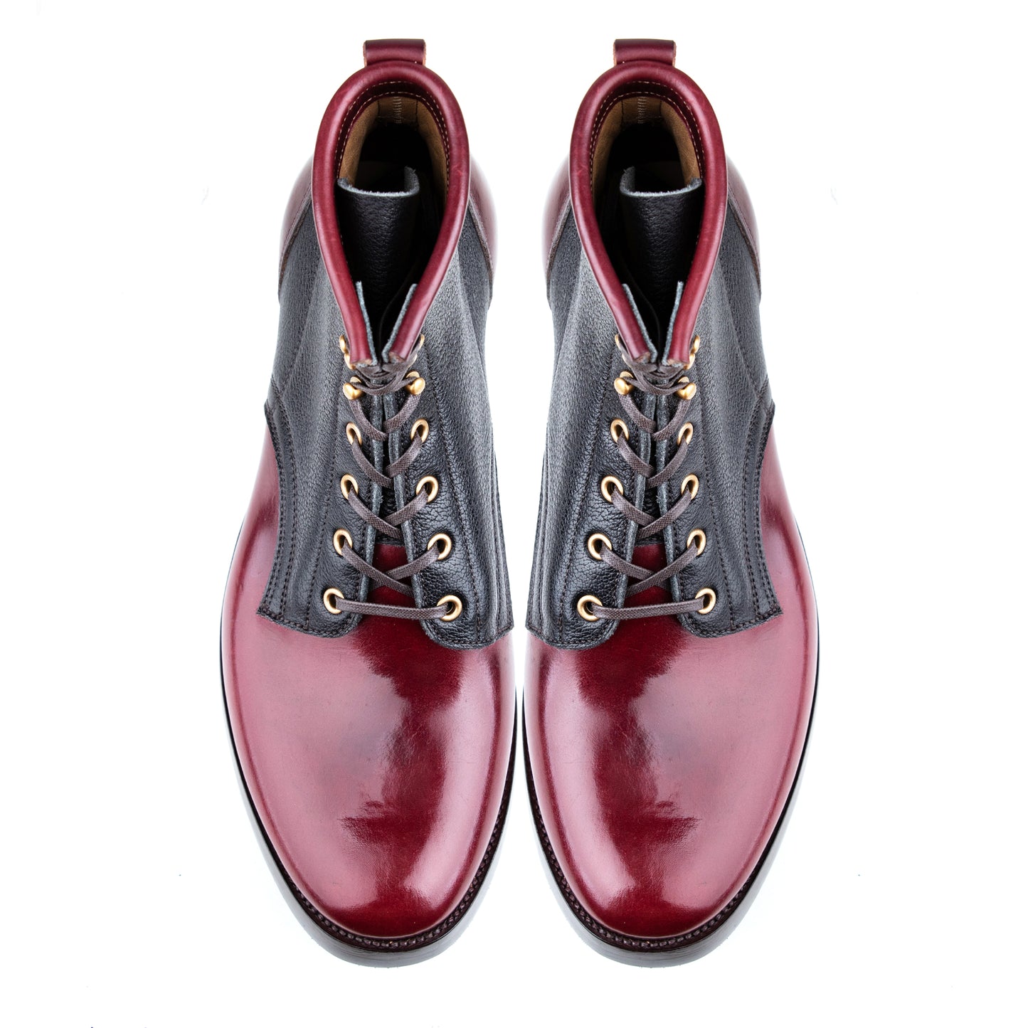 Woodcutting boots - Color 8 Chromexcel Horsbutt + Musk ox leather - xb ...