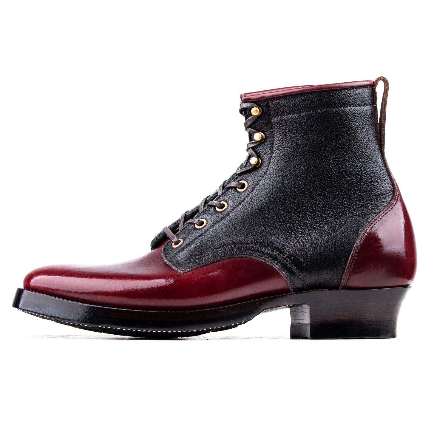 Woodcutting boots - Color 8 Chromexcel Horsbutt + Musk ox leather - xb ...